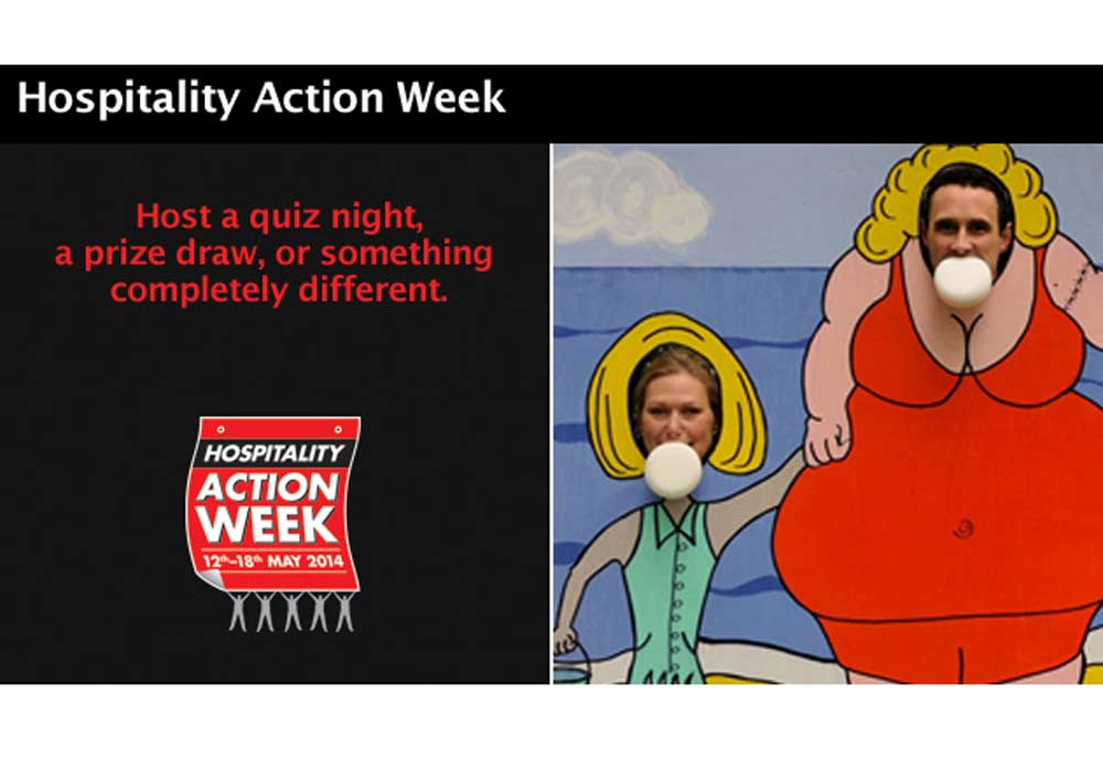Hoteliers urged to get creative for Hospitality Action Week