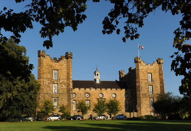 Gordon Cartwright leaves Lumley Castle