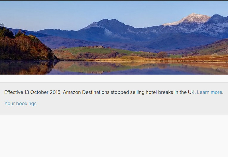 Amazon drops its hotel booking business