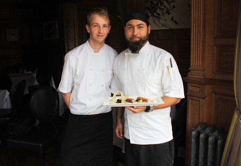 Young head chef shakes up convention at boutique hotel