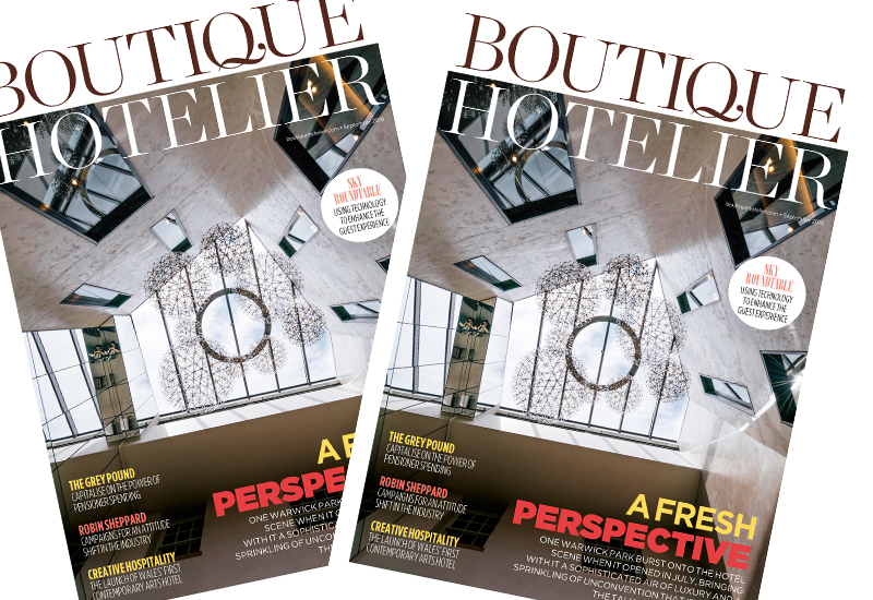 A Fresh Perspective For Boutique Hotelier’s September Issue