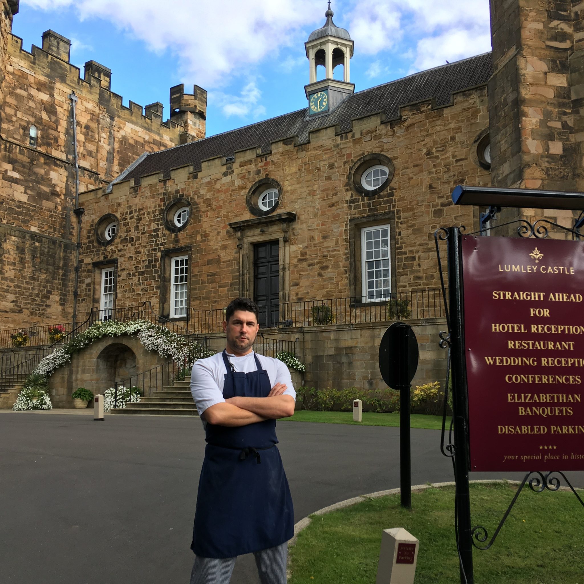 Chef John Williams’ nephew takes new kitchen role at Lumley Castle Hotel