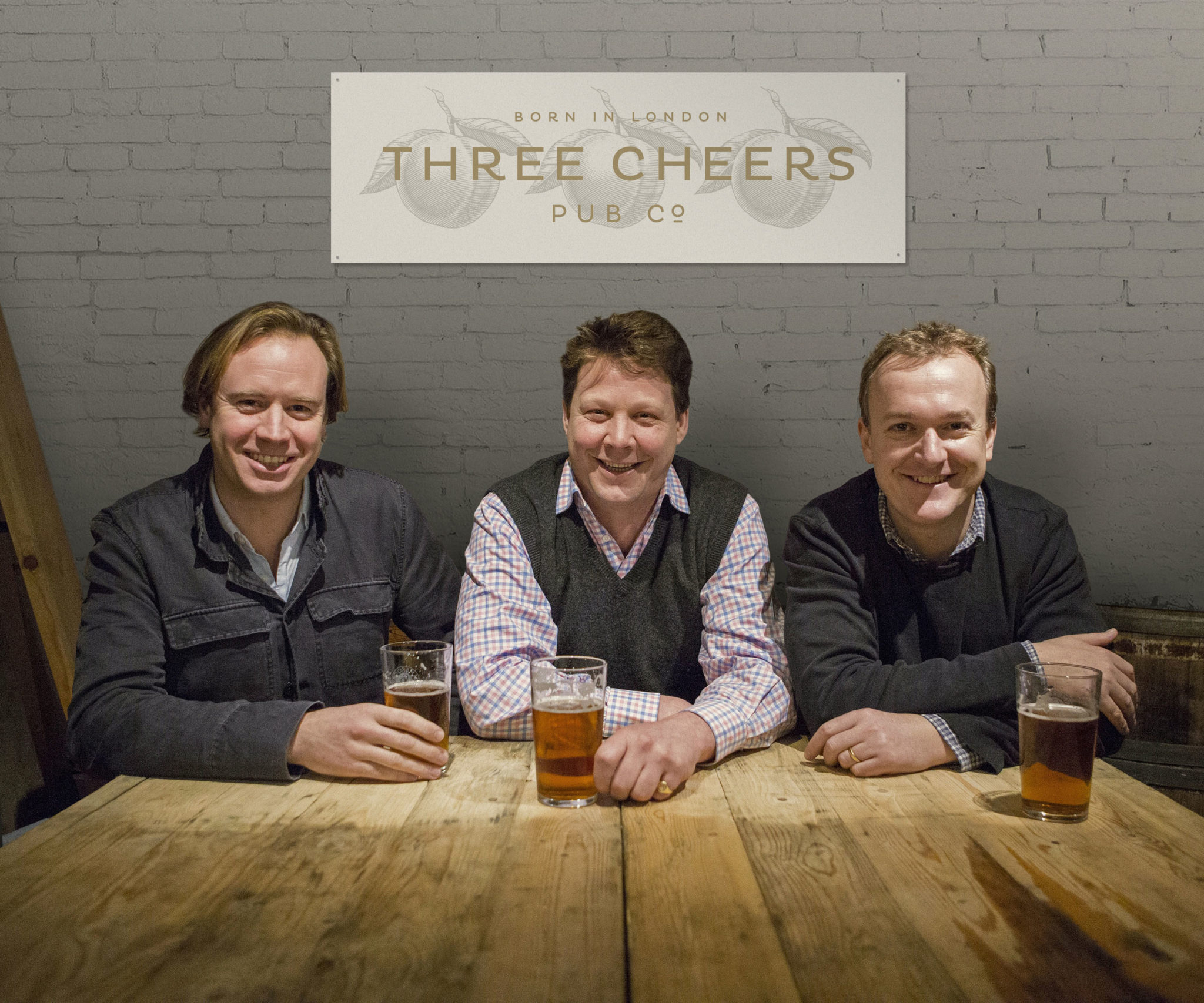 YOUNG TRAILBLAZERS: Mark Reynolds, Tom Peake, Nick Fox, partners, Three ...