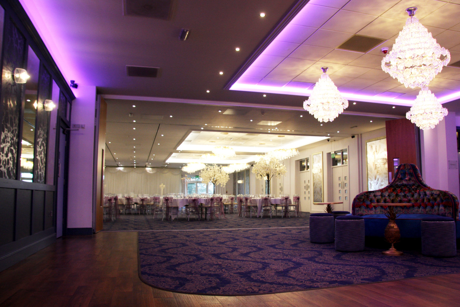 Thornton Hall Hotel drops the curtain on new events space