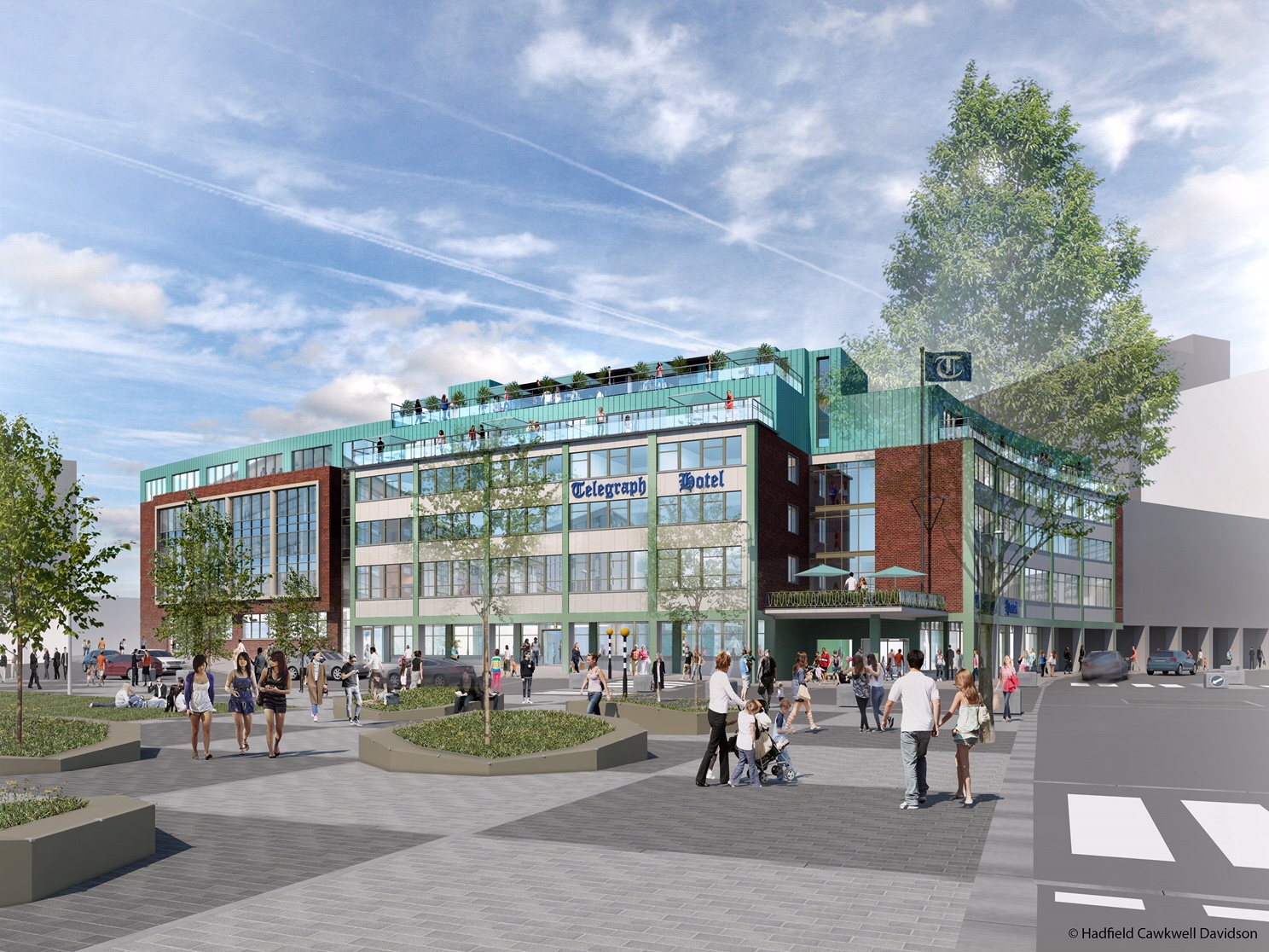 Coventry’s new Telegraph Hotel sees surge of 800 bookings for rooftop bar