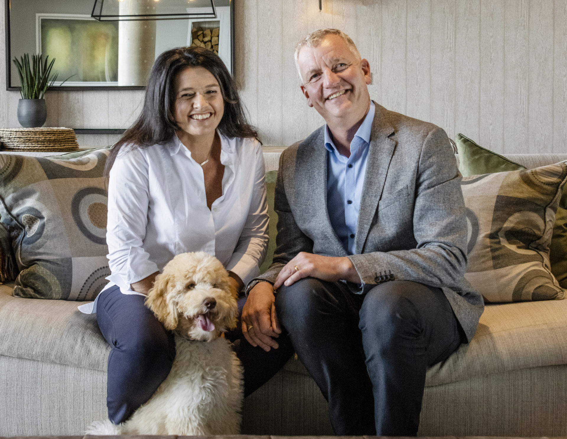 Stephen and Jose Baker, Owners, Carbis Bay