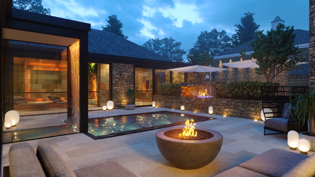 Lanelay Hall Hotel enters final stage of multi-million spa plans