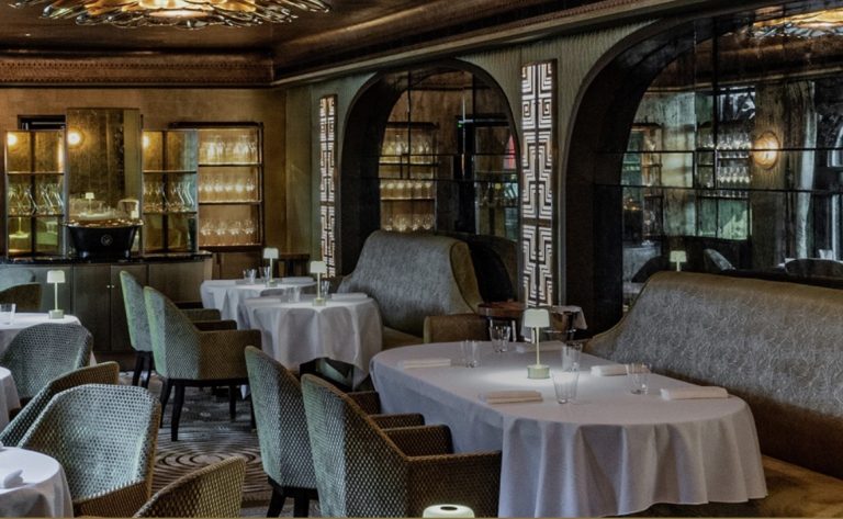 Inside Restaurant 1890 by Gordon Ramsay at The Savoy hotel