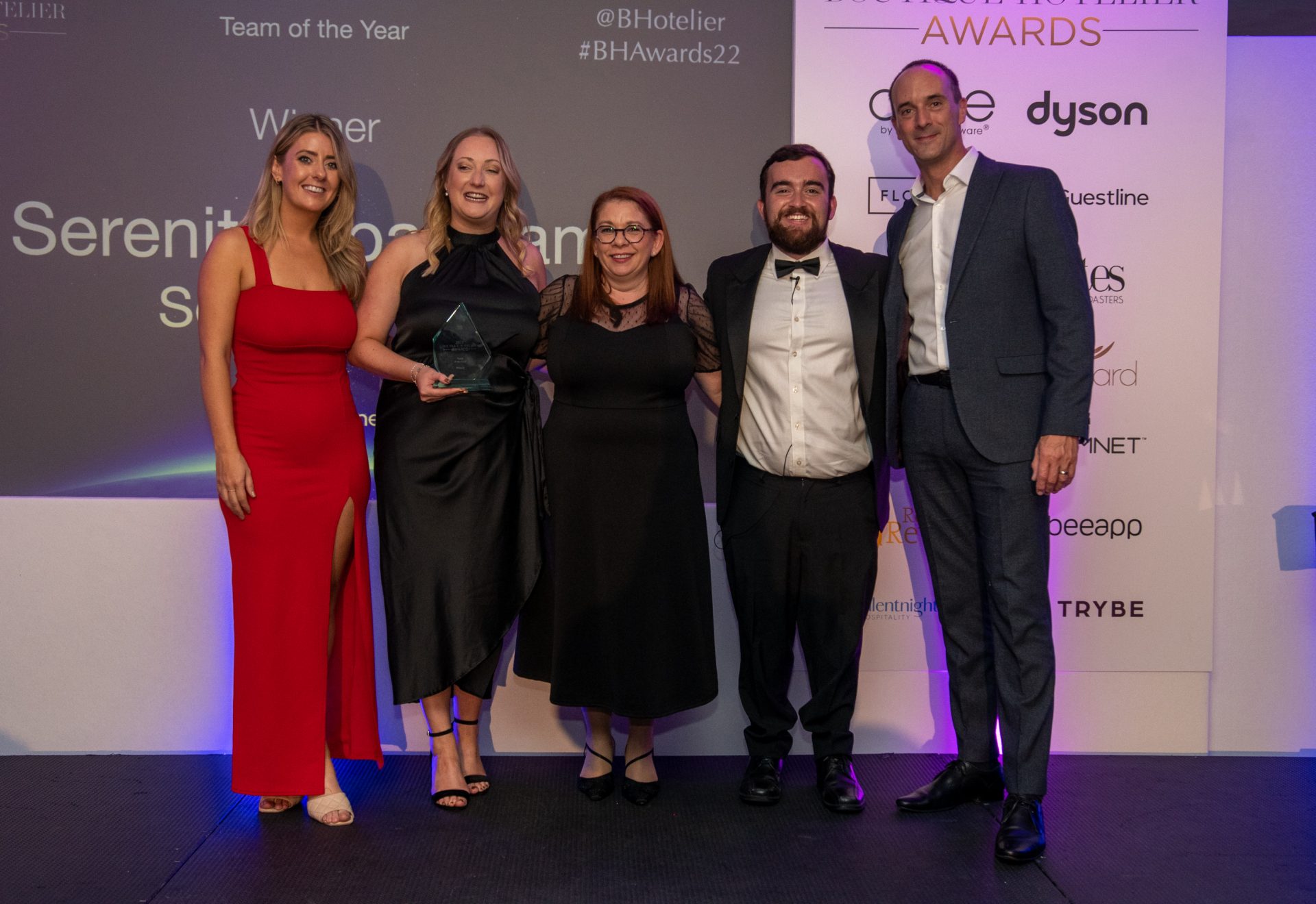 Team of the Year winner Boutique Hotelier Awards