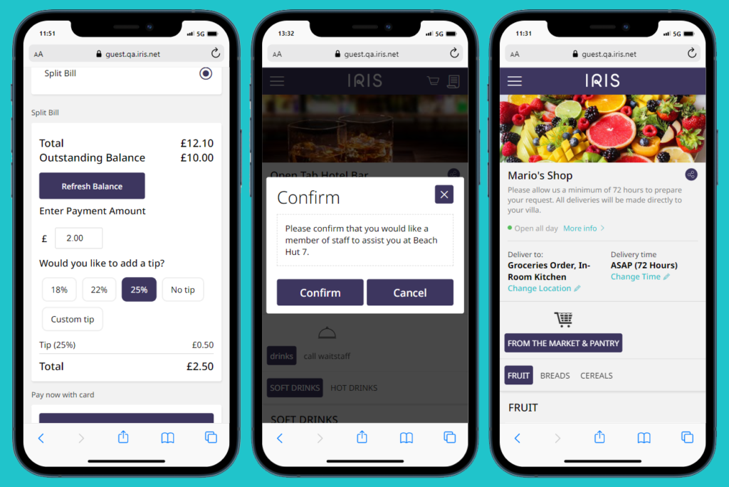 IRIS launches new F&B digital ordering solutions to supercharge hotel's tech stack