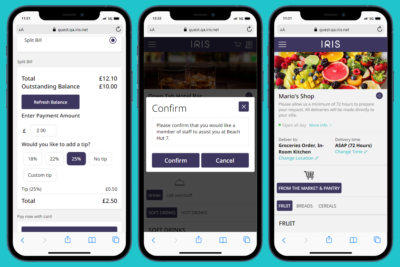 IRIS launches new F&B digital ordering solutions to supercharge hotel's ...