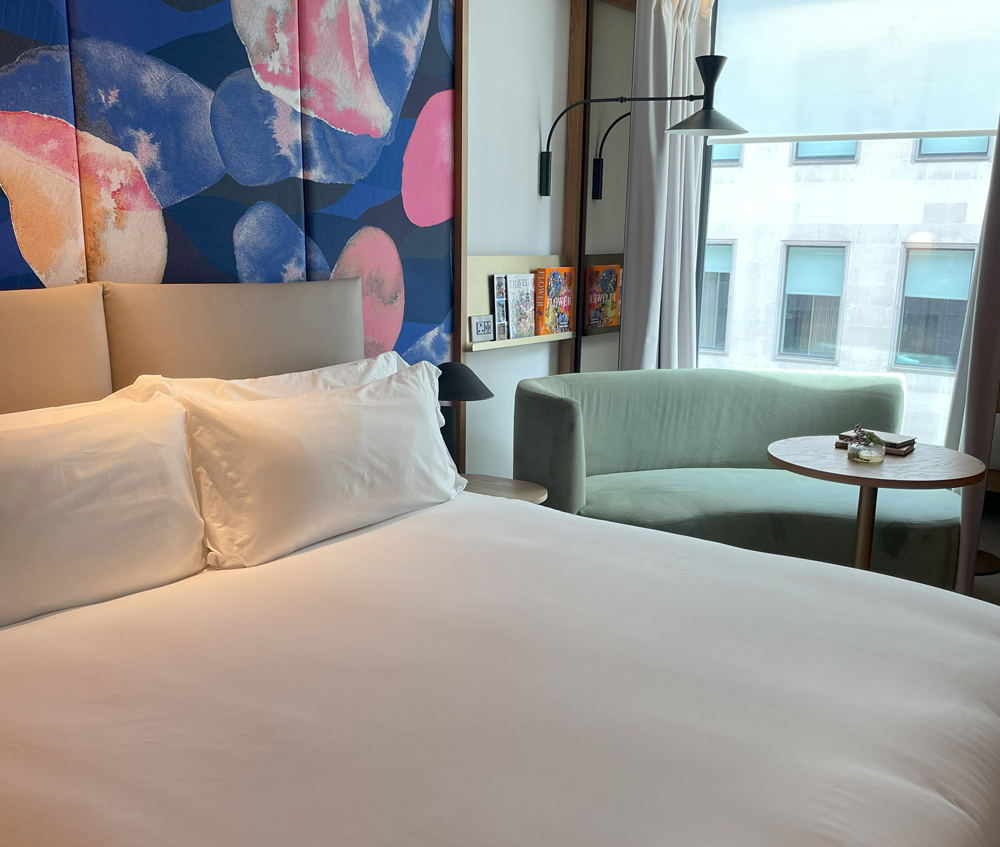 No reception desks, ‘intelligent’ lifts and bedding made from ...