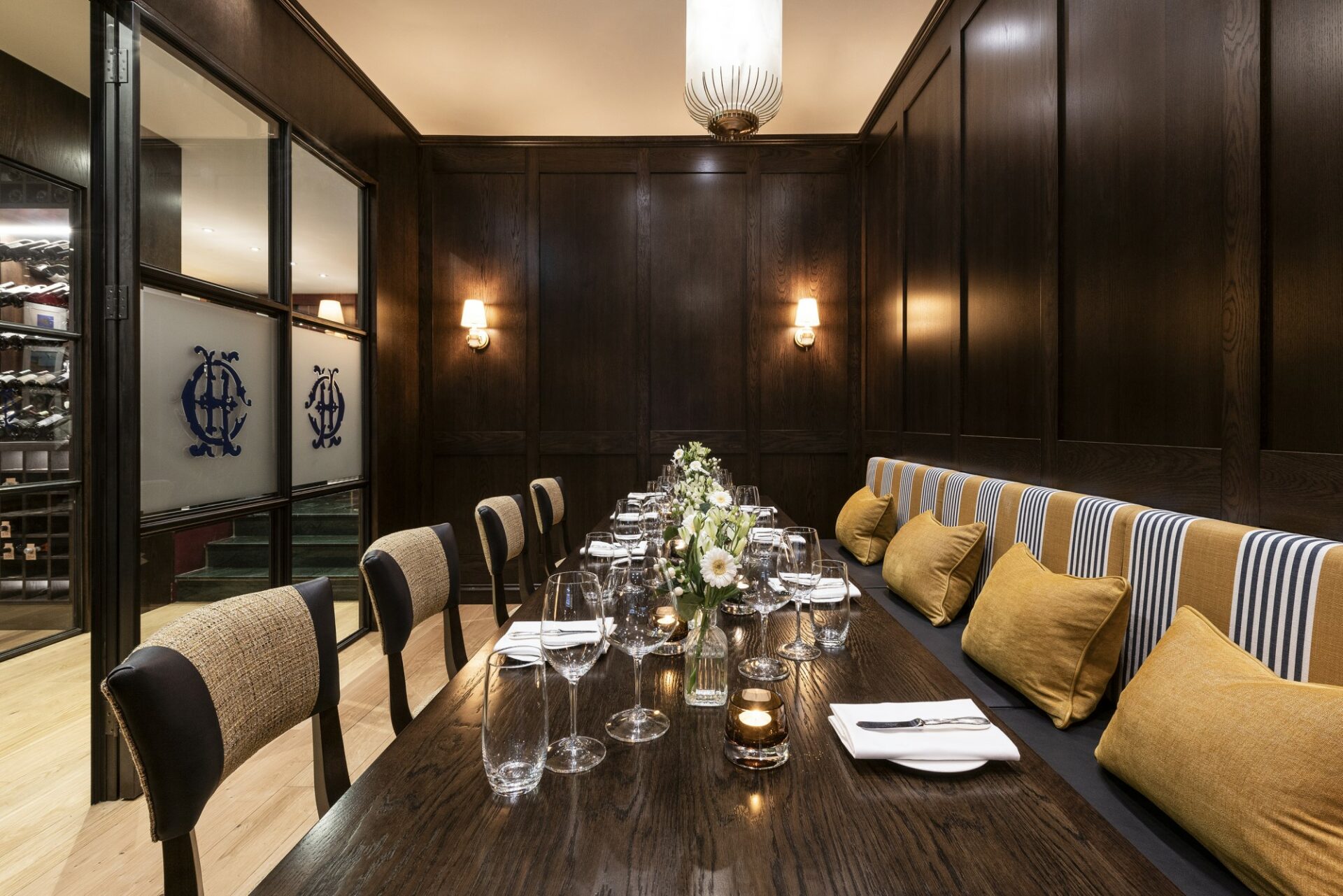 The Balmoral’s new private dining room at Number One