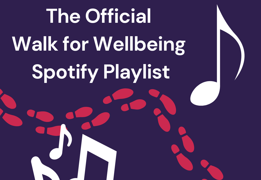 Walk for Wellbeing Spotify playlist launches ahead of event
