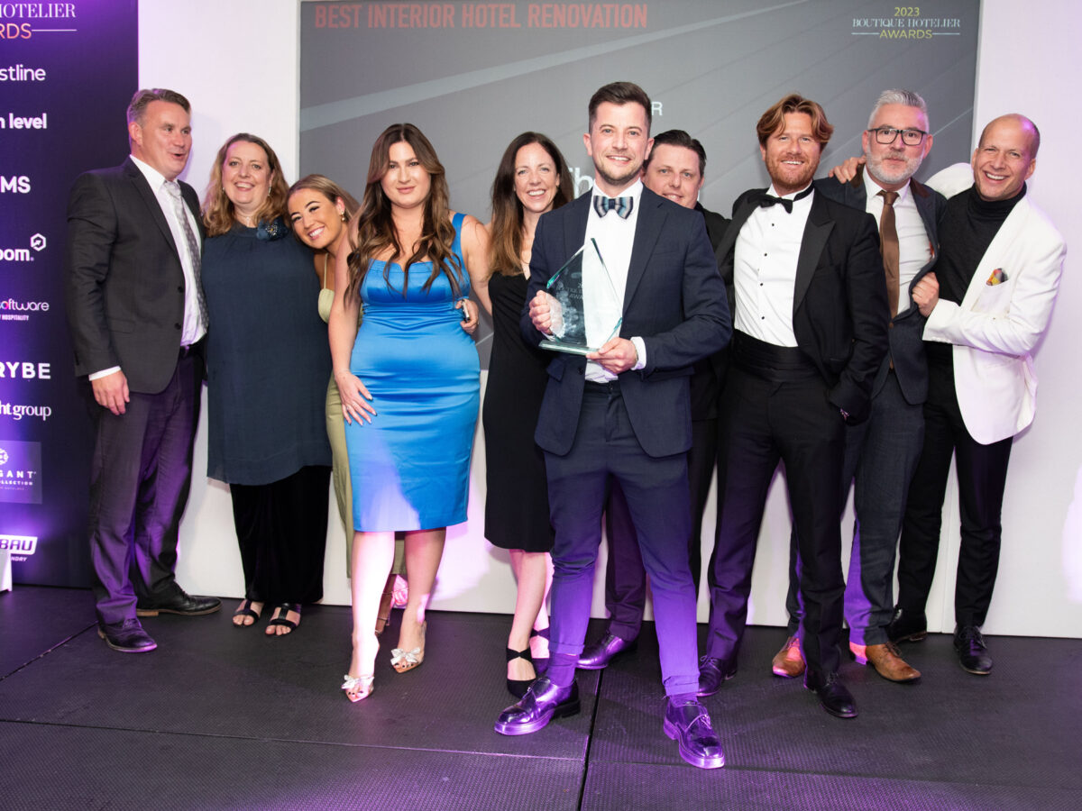 Winner of Best Interior Hotel Renovation at BH Awards 2023