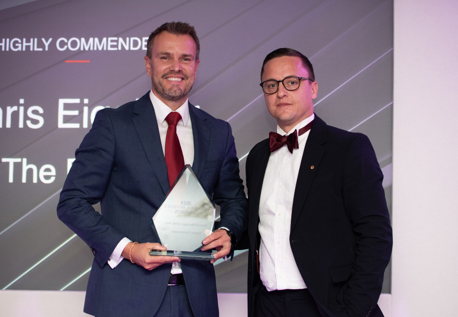 Winner of General Manager of the Year at BH Awards 2023