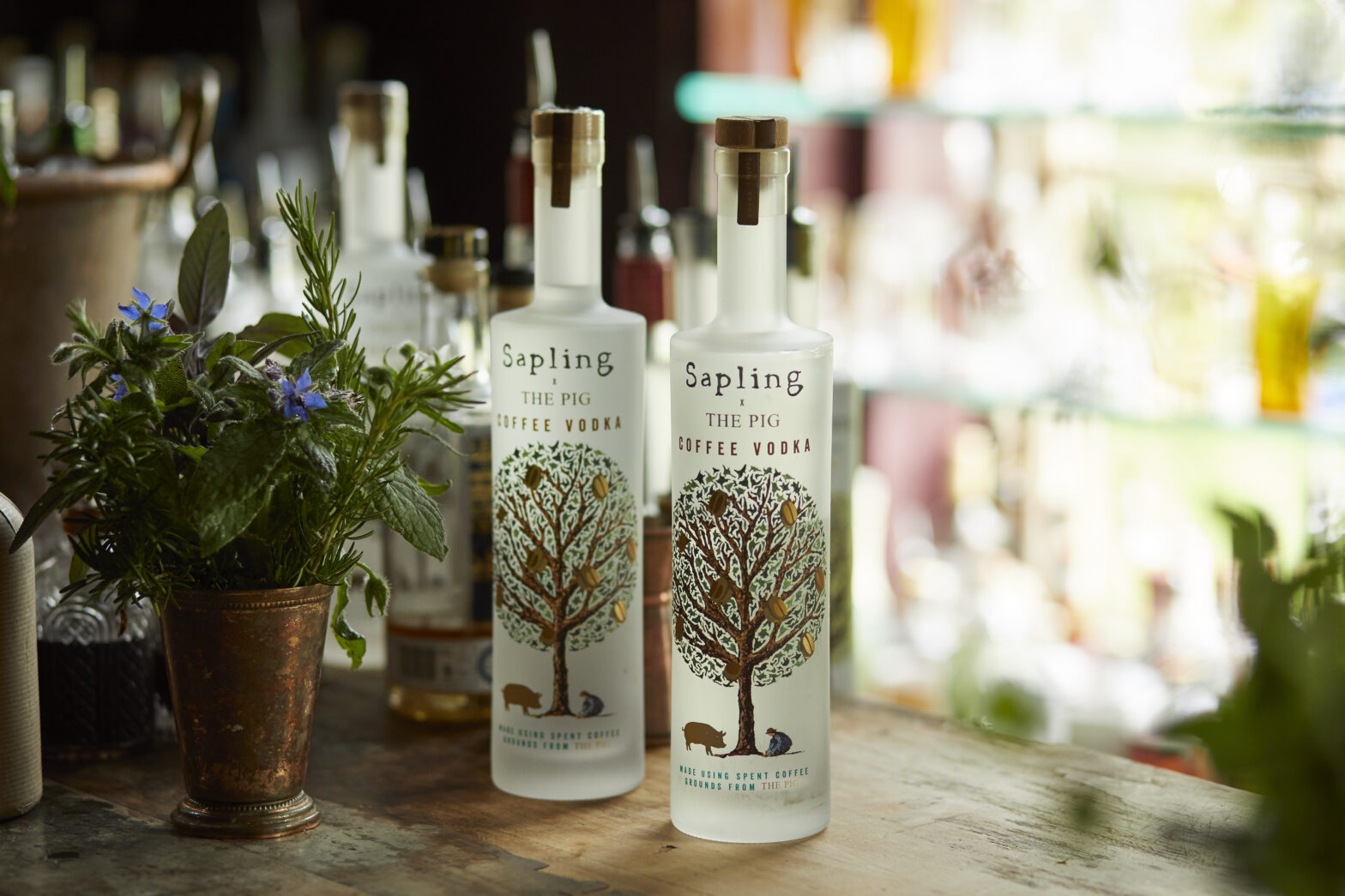 The Pig utilises leftover coffee to make own zero-waste vodka