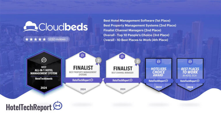 Cloudbeds Celebrates Sixth Year as Winning Technology Partner in 2024 ...