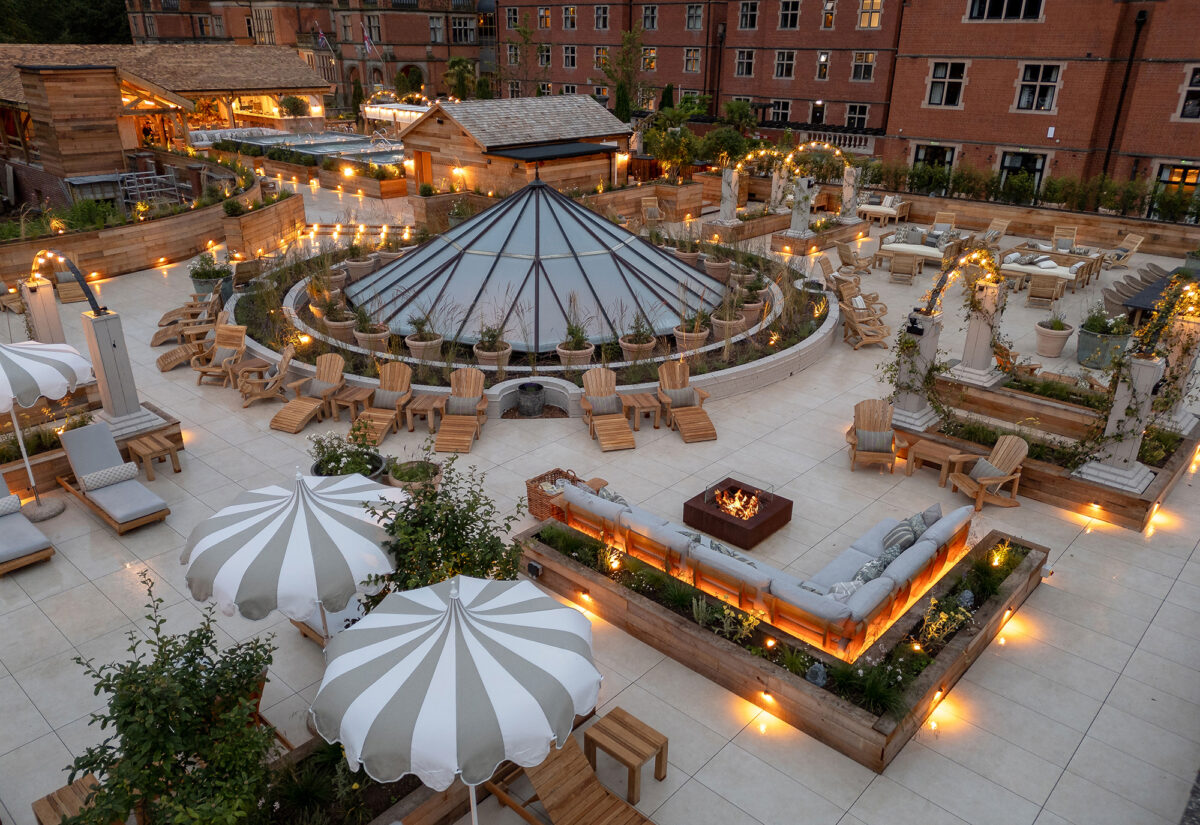 Spa Terrace launches at Hoar Cross Hall after £3m investment