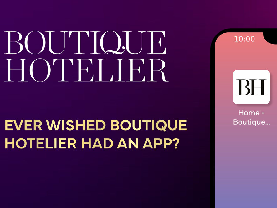 How to add Boutique Hotelier to your phone, just like an app