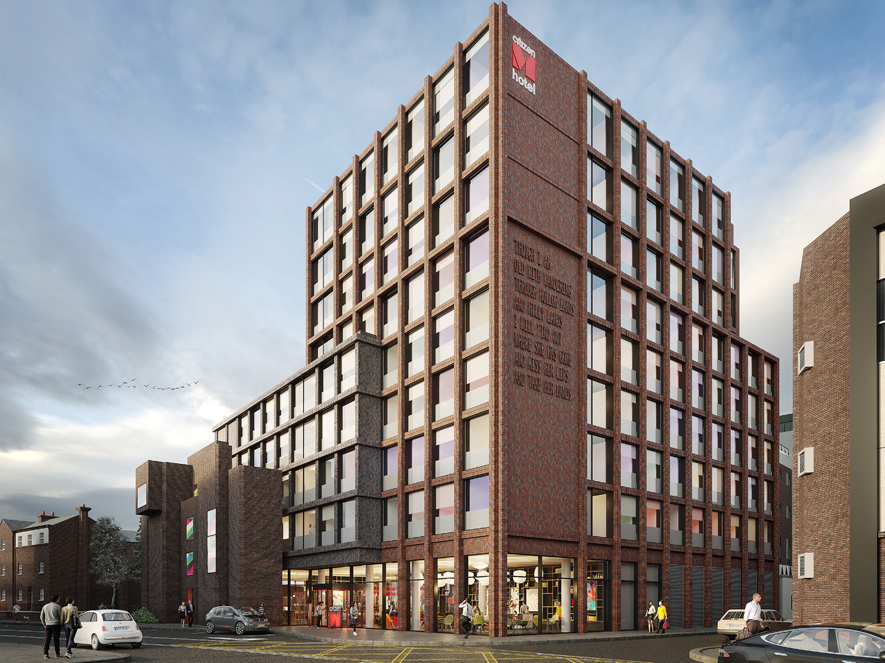 CitizenM Dublin St Patrick's moves towards summer 2025 debut