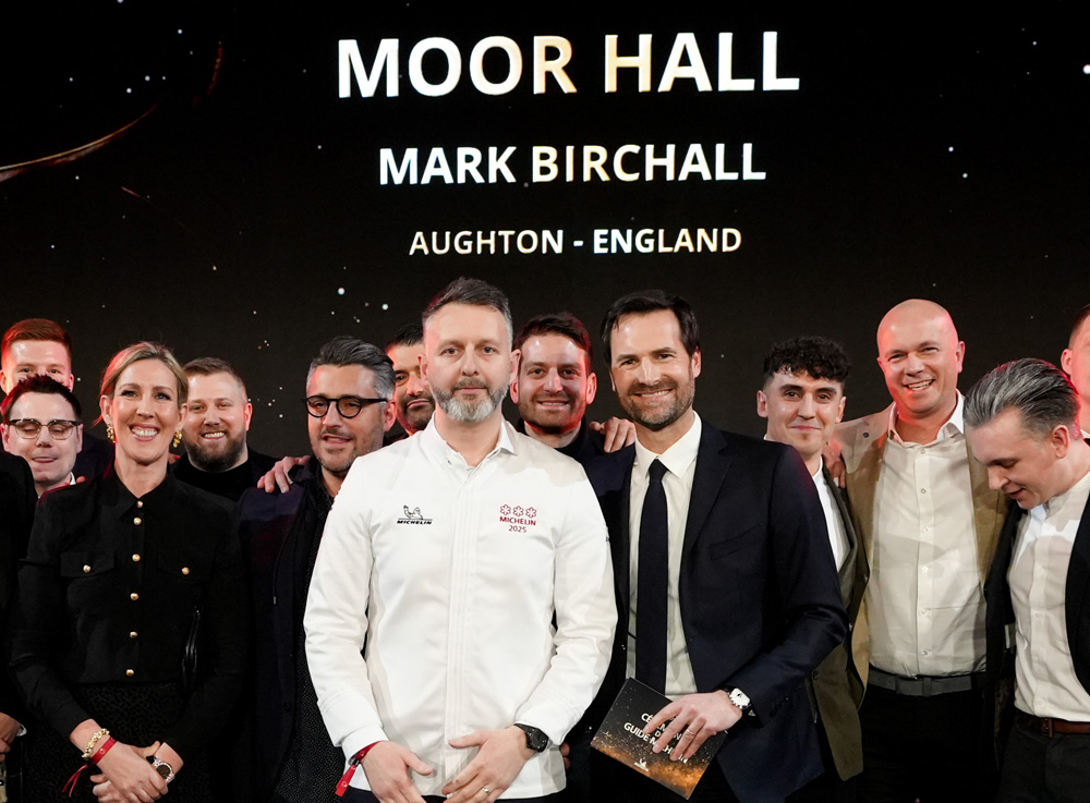 Lancashire's Moor Hall scoops three Michelin stars