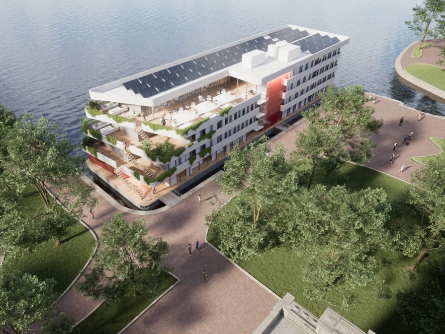 Floating hotel could open in Cardiff Bay in 2027 under plans