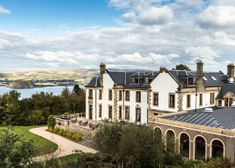 Gleddoch Hotel to unveil new spa with ‘UK’s largest outdoor sauna’