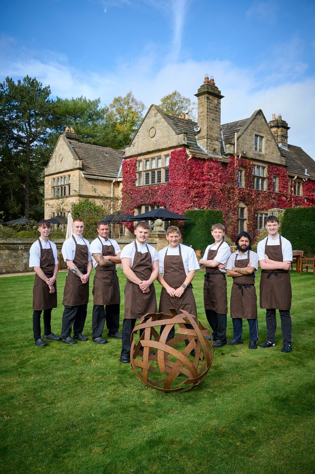 Fischer's Baslow Hall marks reopening of its summer terrace