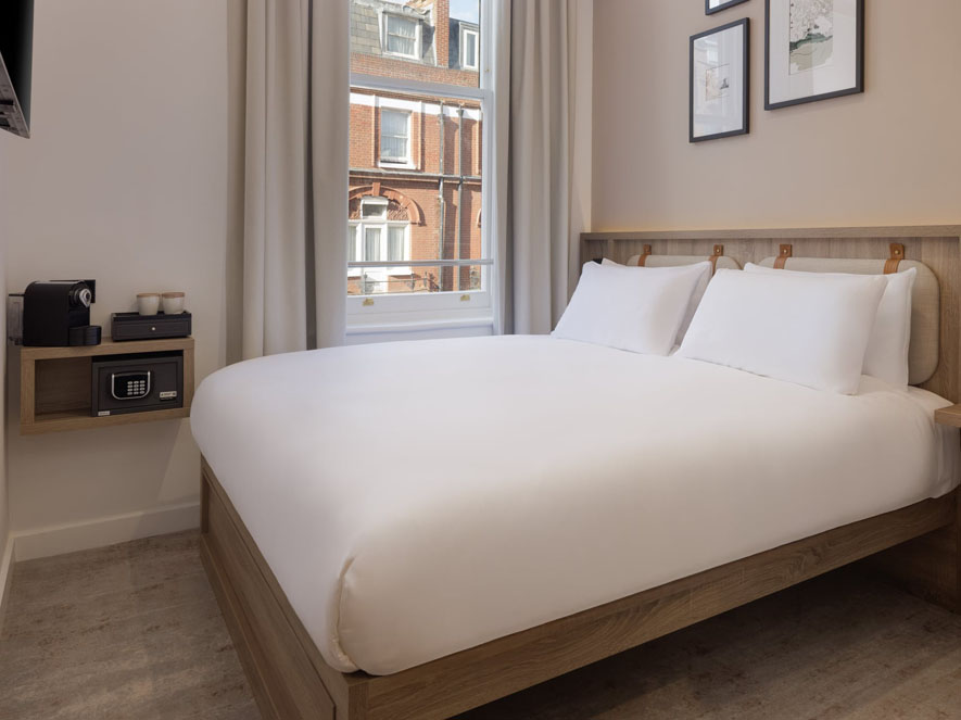 The Drey, new tech-drive, staff-lite hotel opens in London