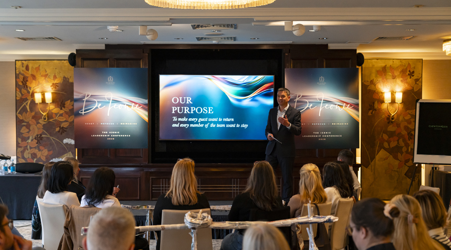 A seat at the table at Iconic Luxury Hotels' Leadership Conference