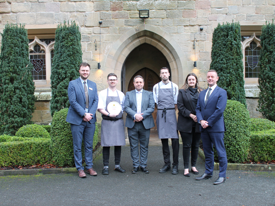 Luke Newton appointed as head chef of Langley Castle hotel